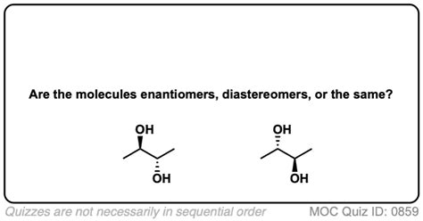 Diastereomer Vs Enantiomer