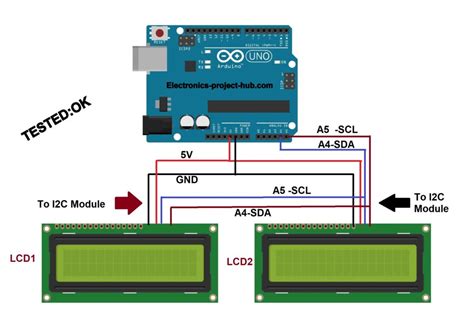 Multiple I C LCD S Page Displays Arduino Forum