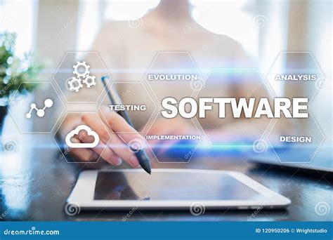 Software Development Data Digital Programs System Technology Concept