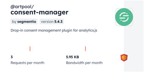 artpool consent manager cdn by jsdelivr a cdn for npm and github
