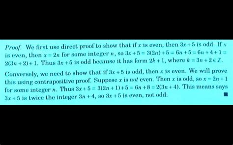 Suppose Xe Z Then X Is Even If And Only If X Is Odd