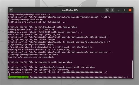 cómo instalar y configurar un servidor nfs en un sistema linux