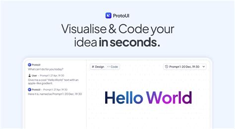 generate responsive tailwind code using ai using protoui