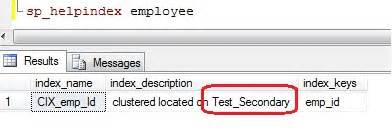Move Data Between Sql Server Database Filegroups
