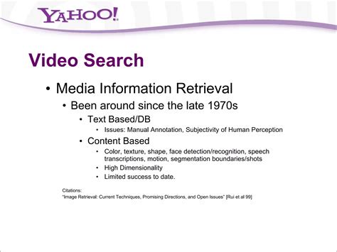 multimedia information retrieval what is it and why isn t ppt