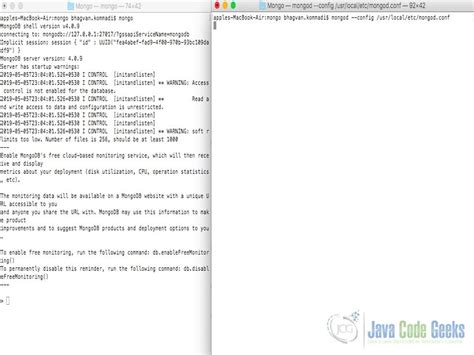 Morphia Java ODM For MongoDB Examples Java Code Geeks