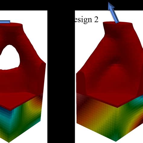 Topology Optimization Of The Mbb Beam Top Full Design Domain Bottom