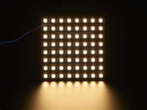 Adafruit NeoPixel NeoMatrix 64 RGBW Warm White Led Matrix Free Psd Flyer Templates