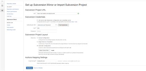 Subversion Mirroring Cricketvast