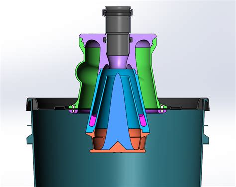 Slst Two Stage Cyclone Separator 01 Rudi By Slst Download Free Stl Model