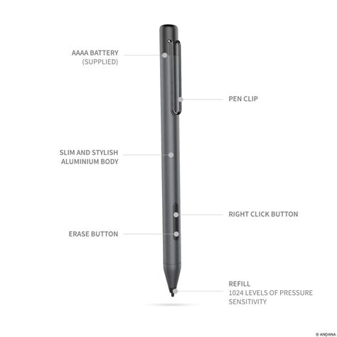 Active Tablet Stylus Pen For Microsoft Grelly Uk