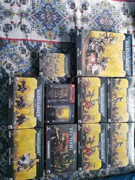 My First Army Of Orks Waaaagh Rorks