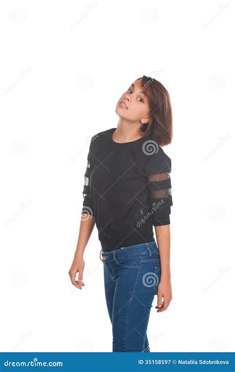 Muchacha Linda Del Adolescente Imagen De Archivo Imagen De Humano Morena