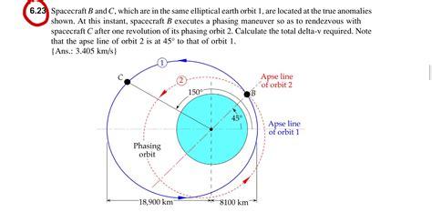 Solved 623 Spacecraft B And C Which Are In The Same