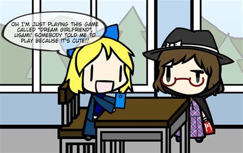 Mei Plays A Sus Game And Usami Caught Her Doing It R Touhou