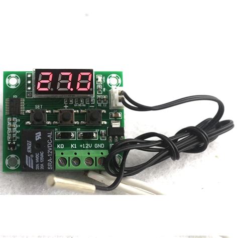 High Accuracy Dc12v Temperature Controller Digital Thermostat Heat Cool Temp Switch Micro