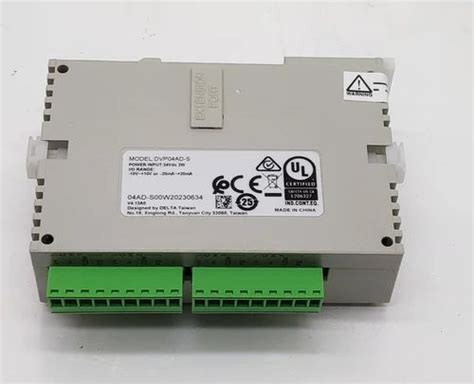 S Series DELTA PLC ANALOG EXT MODULE DVP AD S AI At Piece In Bengaluru