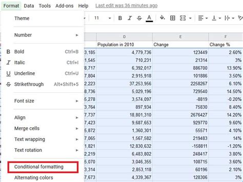 A Conditional Formatting Toolbar Will Pop Up On The Right Side Of Your Screen