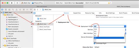 Xcode Ios Compatibility On Different Ios Operation Systems Stack