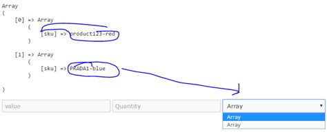 Php Set Select Box Value From Array Stack Overflow