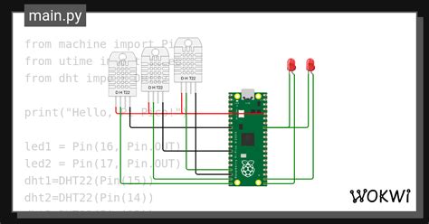 Blink With Micropython Copy Wokwi Esp32 Stm32 Arduino Simulator
