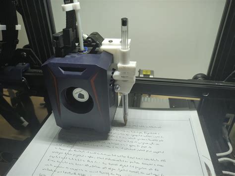 🖊️ pen plotter draw with your 3d printer・ stl file for 3d printing