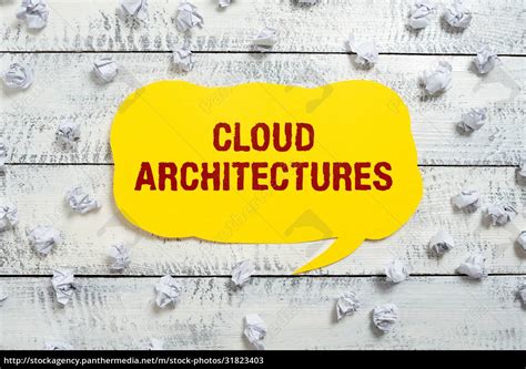 Conceptual Display Cloud Architecturesvarious Royalty Free Image Panthermedia