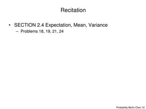 Ppt Discrete Random Variables Expectation Mean And Variance