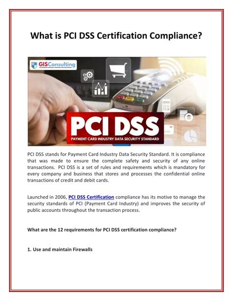 PPT What Is PCI DSS Certification Compliance PowerPoint Presentation ID