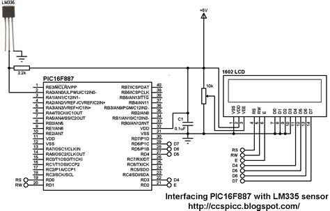 temperature sensor circuit diagram
