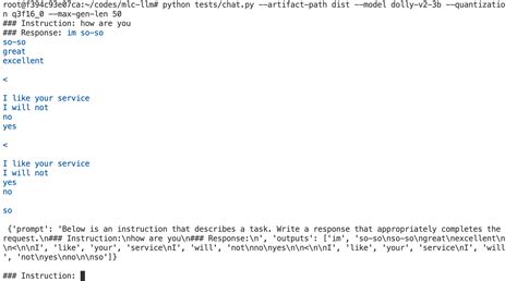How To Run This Using Python · Issue 153 · Mlc Aimlc Llm · Github