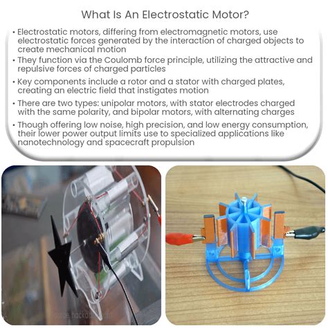 What Is An Electrostatic Motor Electricity Magnetism