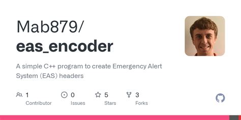 Github Mab879easencoder A Simple C Program To Create Emergency Alert System Eas Headers