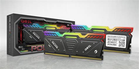 geil announces ddr5 8000 cl38 evo v and polaris rgb memory pc perspective