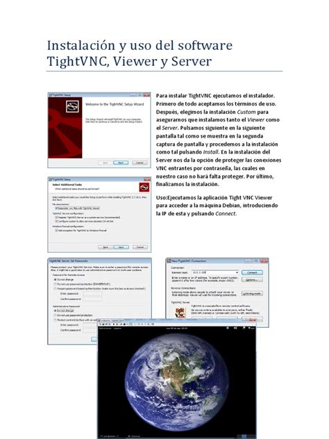 Instalación Y Uso Del Software Tightvnc Viewer Y Server Pdf