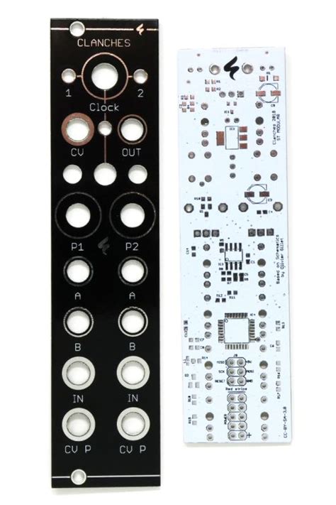 ST Modular Clanches PCB Panel Modular Addict Synth DIY