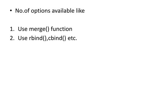 Merge Multiple Csv In Single Data Frame Using R Ppt