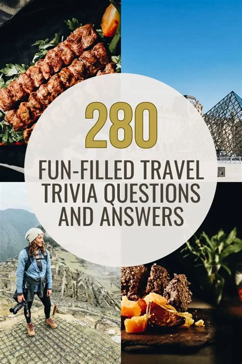280 Best Travel Trivia Questions and Answers