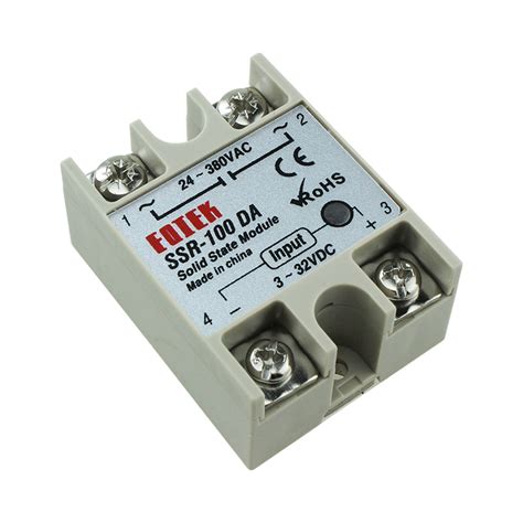 SSR DA A Load Current Single Phase Solid State Relay China Single Phase Solid State Relay