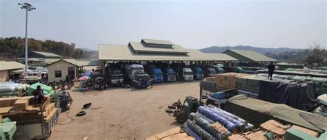 မြန်မာနိုင်ငံ၏ အကြီးဆုံး နယ်စပ်ကုန်သွယ်ရေးစခန်း မူဆယ် ၁ဝ၅ မိုင် ကုန်သွယ်‌ရေးဇုန် လုံးဝ ရပ်တန့်နေ