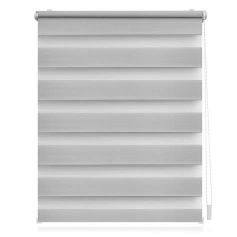 Lichtblick Duo Rollo ‎klemmfix B X L 95 X 150 Cm Polyester Grau Hagebau De