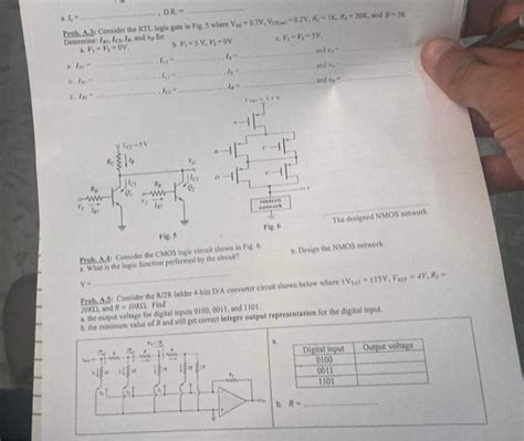 Solved Prob A Consider The CMOS Logic Circuit Shown In Chegg