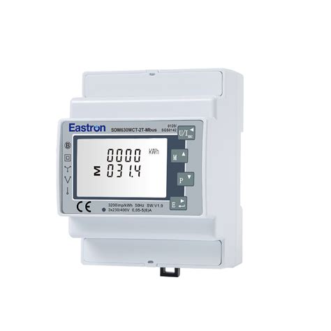 Sdm630mct 2t Mbus Dual Power Sources Ct Type Mbus Din Rail Three Phase