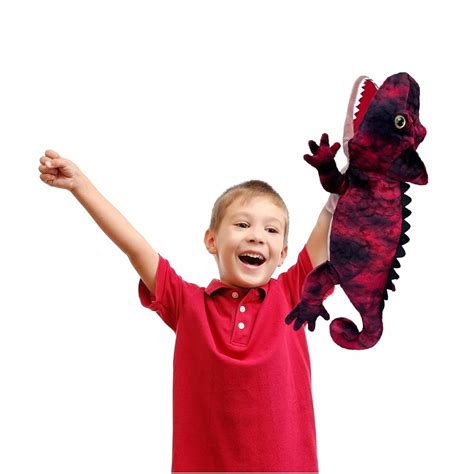 Puppets Hand Puppet Lizard Puppetlarge Puppet With Indonesia Ubuy