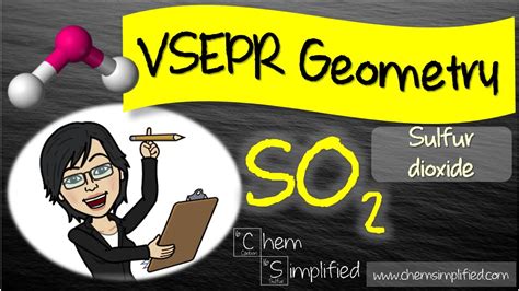 Vsepr Geometry For So2 Shape Of Sulfur Dioxide Molecule Dr K Youtube
