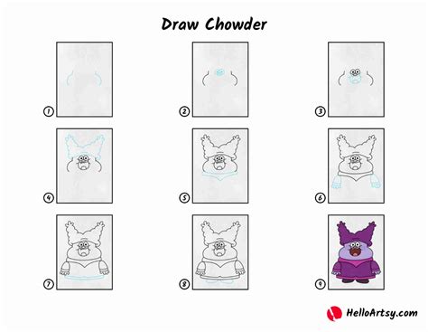Draw Chowder HelloArtsy