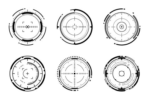 Vector Hud Futuristic Tech Circle Technology Hi Tech Element 25435989