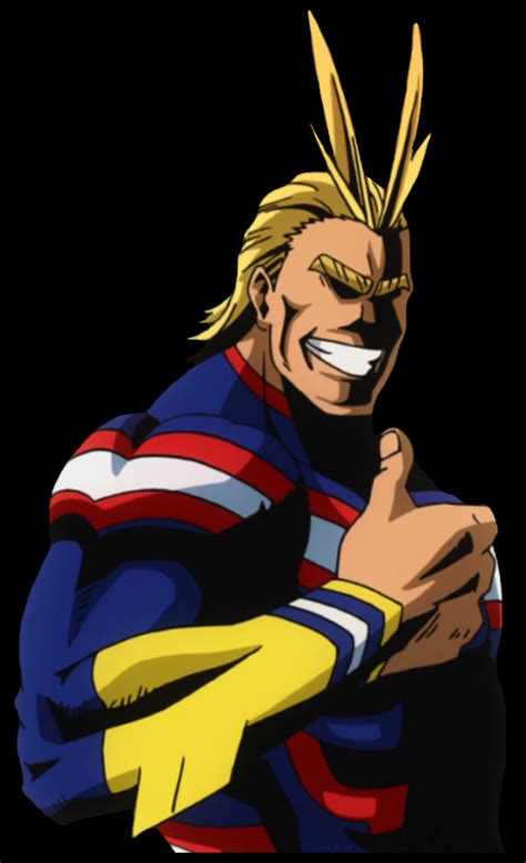 All Might Thumbs Up Blank Template Imgflip