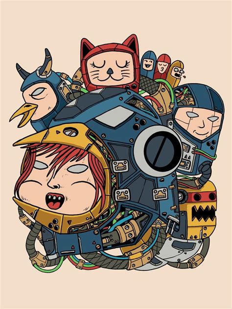 Cute Robot Character 13725872 Vector Art At Vecteezy