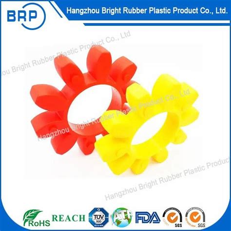 China Customized Coupling Polyurethane Spider Rubber Element Plum Blossom Buffer Elastic Foam